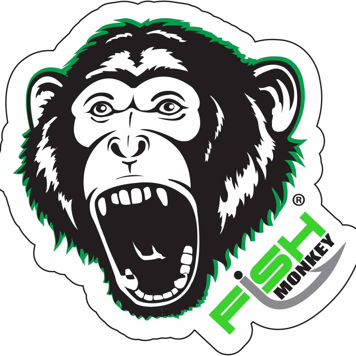 Fish Monkey Decal Sticker – Fish Monkey Gloves
